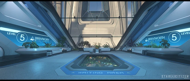 Star Citizen - New Babbage Brentworth Hospital Room Floors-花瓣网