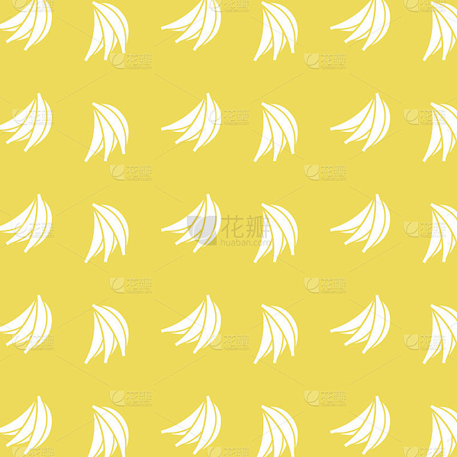 Vector_banana_yellow_color_background