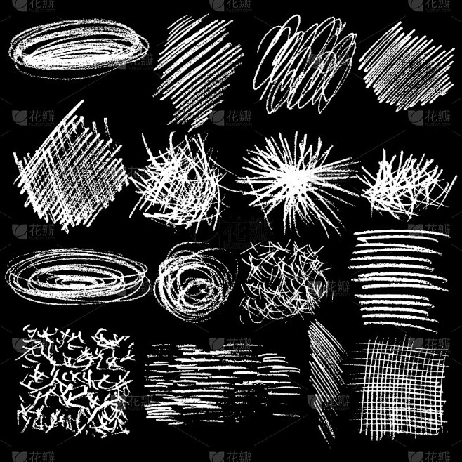Scribble Doodles. Back to School Notebook Vector I