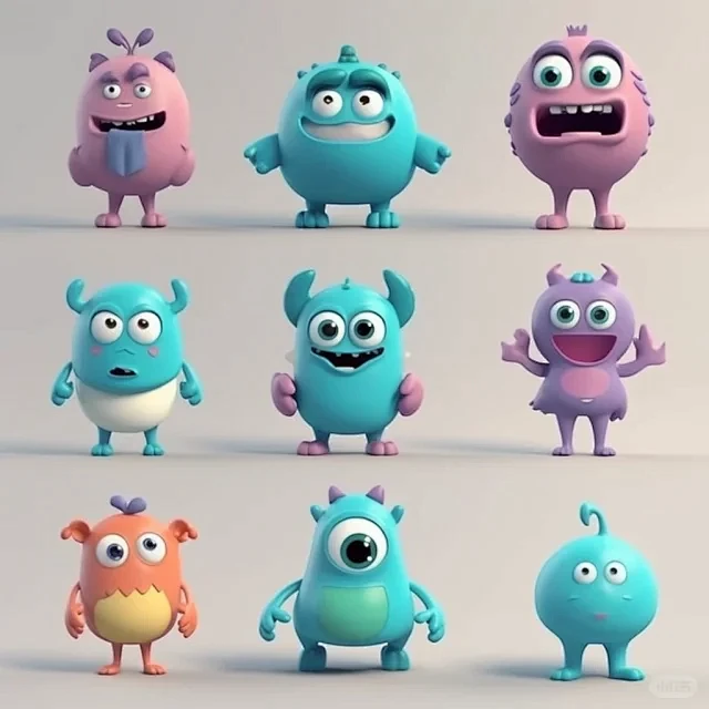 小怪兽图片 - 小红书搜索-花瓣网