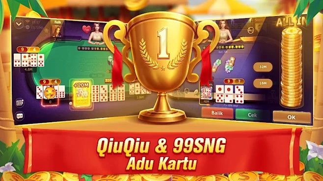 Domino QiuQiu 99 QQ Gaple Slot poster 2-花瓣网