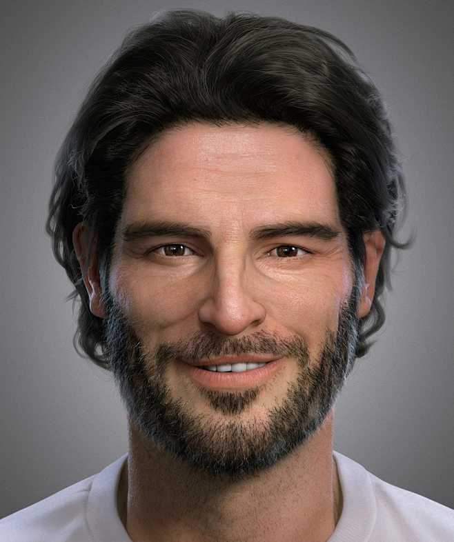 Joe_portrait, Chao Dong : This is a portrait that I spent less than two ...