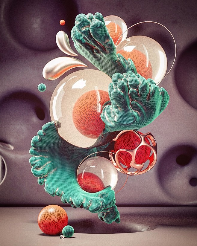 C4D 3D 三 维艺术 创意