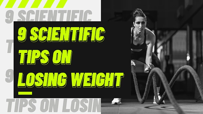 Simple Losing Weight Tips YouTube Thumbnail素材-花瓣网