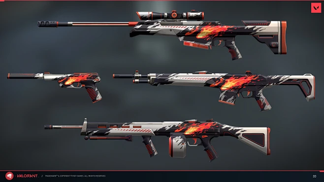 Valorant Spitfire Skin-花瓣网