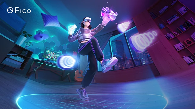 玩VR选Pico-花瓣网