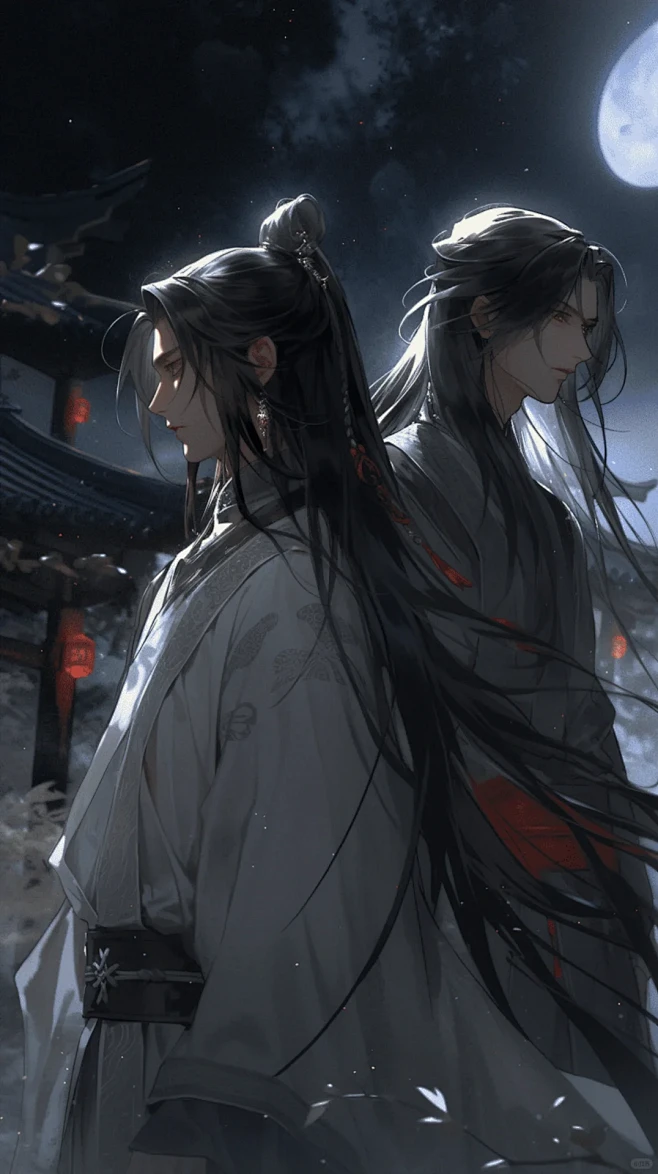 【可商素材27】古风双男主-花瓣网