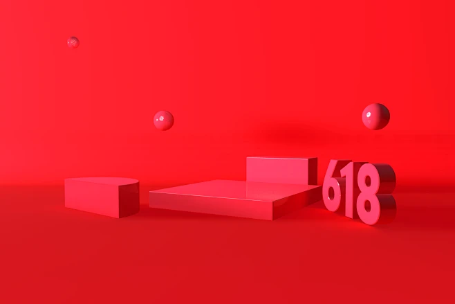 618红色背景3000x2000-花瓣网
