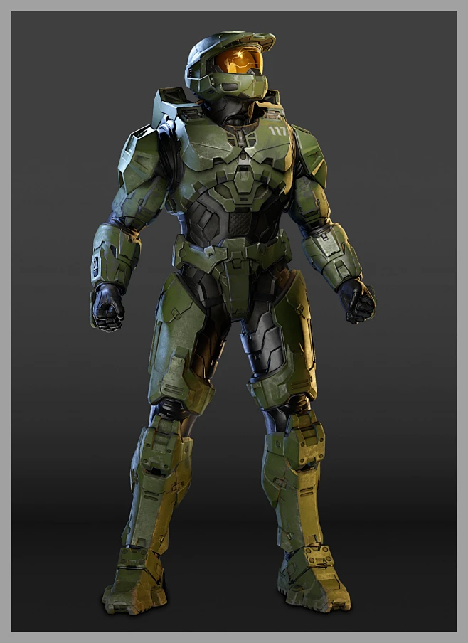 Halo Infinite: Spartan In-Engine Renders, Kevin Dalziel : Getting these ...