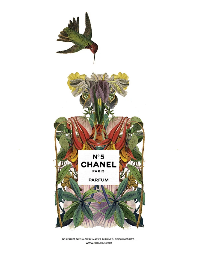 Adobe Portfolio collage chanel chanel no. 5 ad print ad Magazine Ad ...