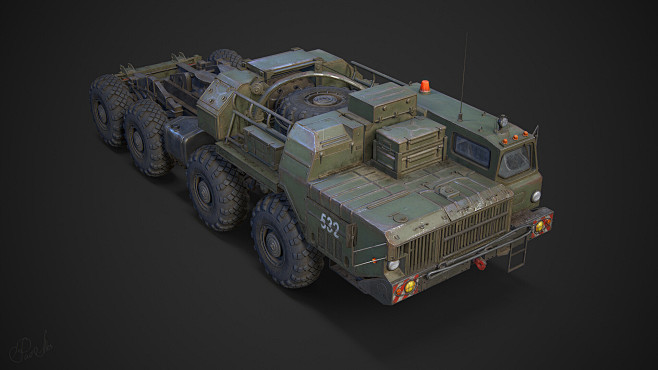 Maz 543 Pavel Pavaks model of maz 5-06.jpg