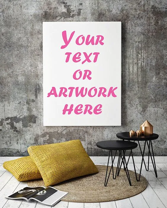 Stock Photos Frame Mock Up On Wall Background Styled Photography Poster ...