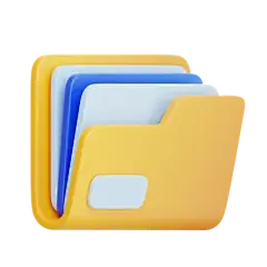 Files Archive 3D Icon-花瓣网