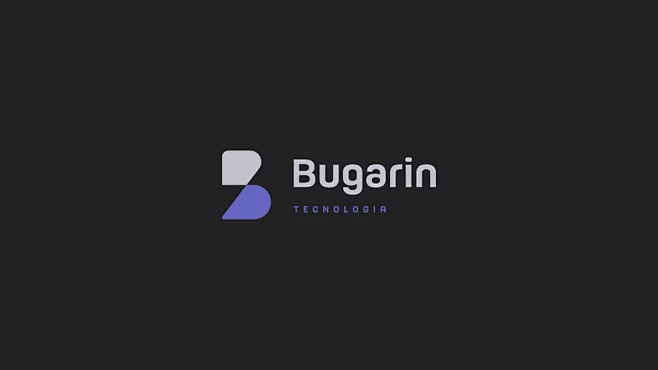 Bugarin Tecnologia紫色B字母logo标志智能科技VI设计案例参考分享欣赏-花瓣网