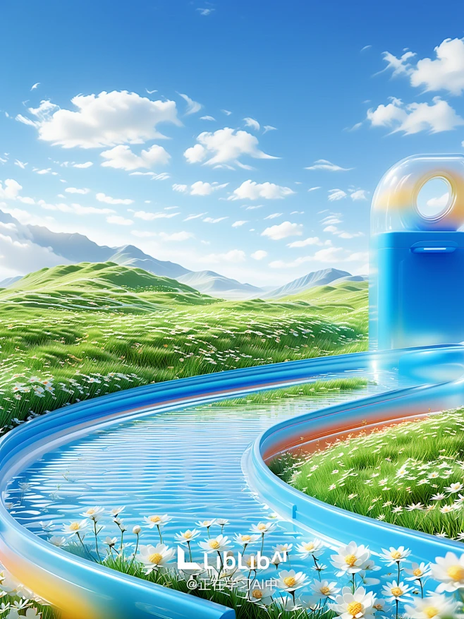 电商-超现实主义v2-LoRA-叶子-LiblibAI-花瓣网