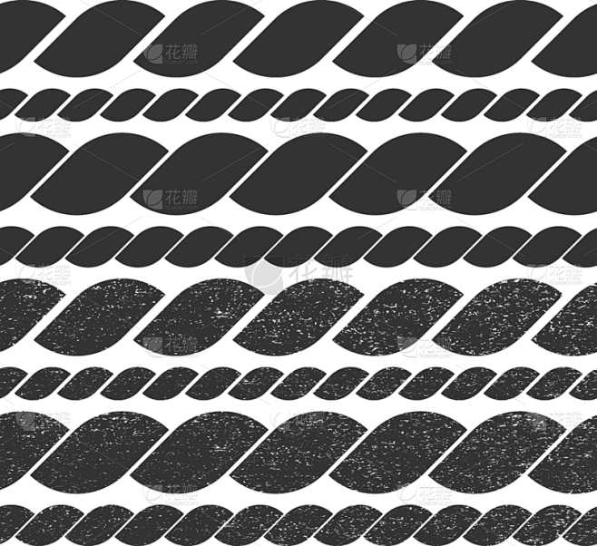 绳子,船,纹理,绘画插图,笔触,白色背景,摇滚乐,矢量,式样,形状