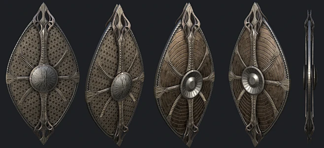 God of War Ragnarok - Kratos' Shields-花瓣网