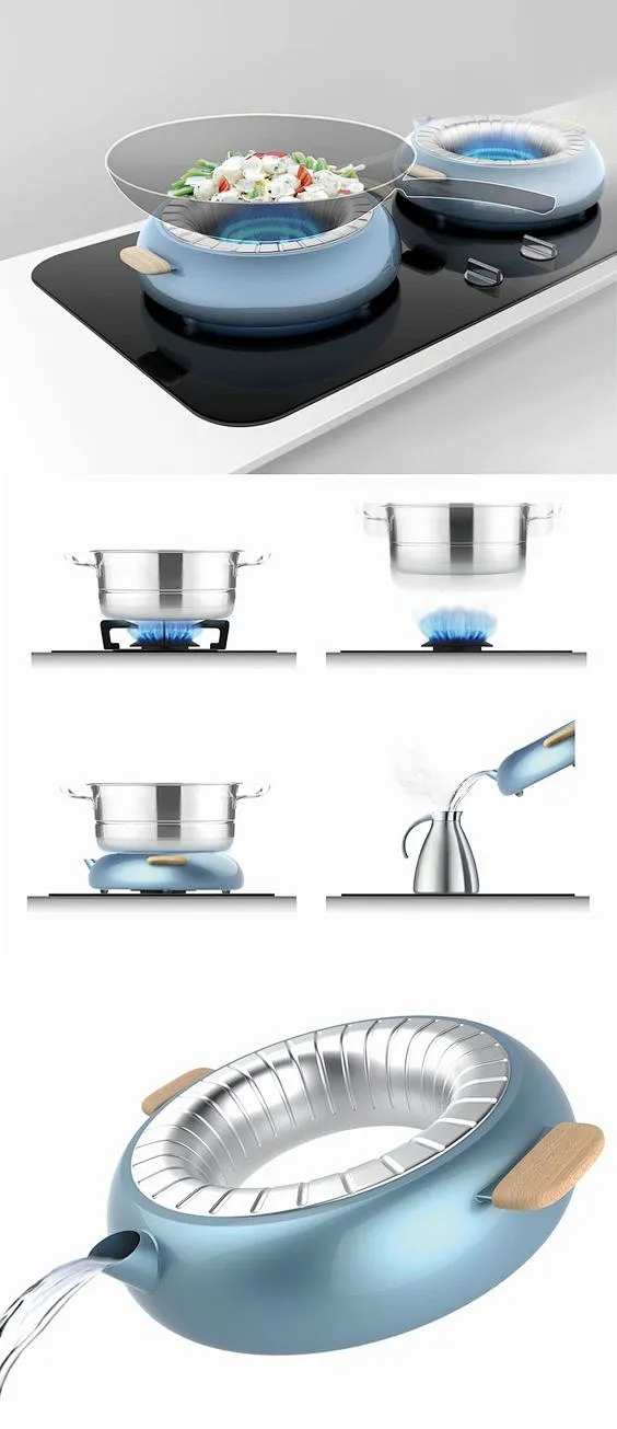 Designed to absorb heat-loss from the fire stove and regenerate it as ...