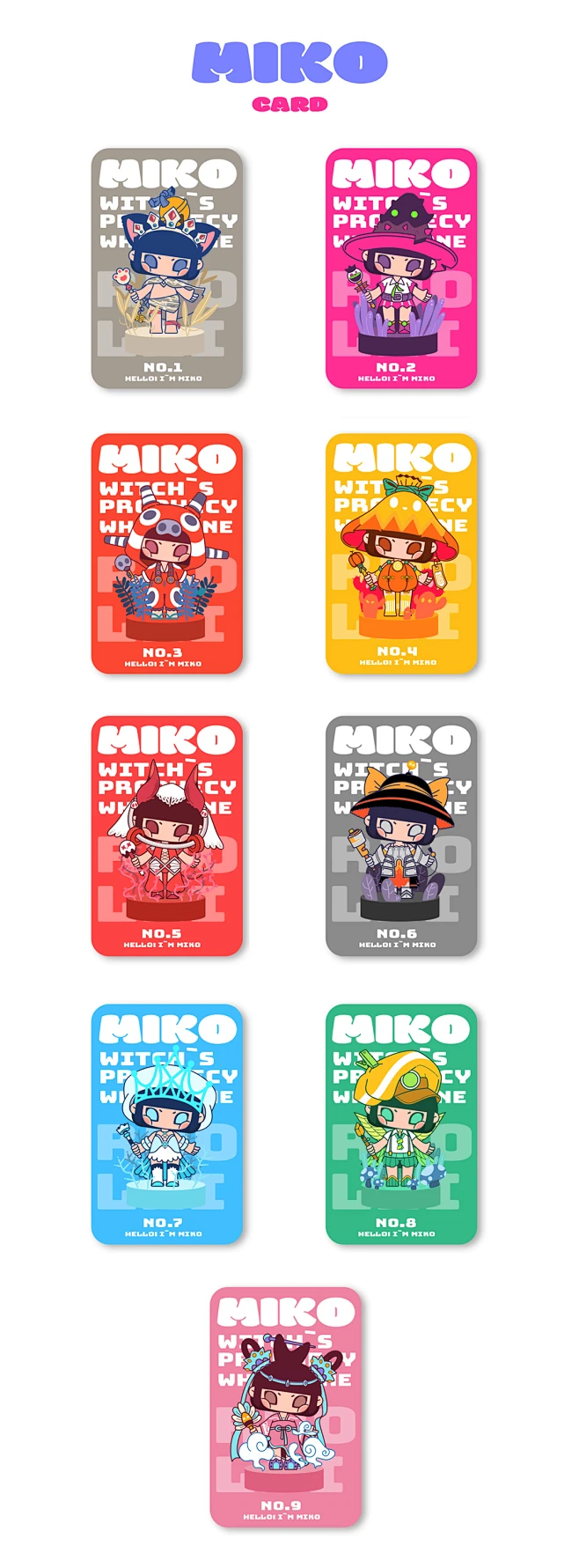 MIKO（米可）女巫的预言--原创IP-古田路9号-品牌创意/版权保护平台-花瓣网