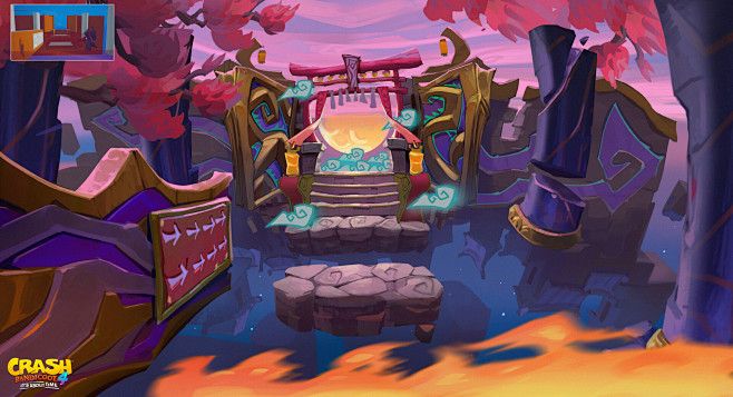 {游戏系列} 美国 Crash 4（场景，角色，UI。。）-0338