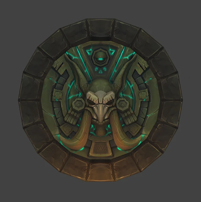 Low Poly hand-Painted texture (WIP), Mats Myrvold : Low Poly hand ...