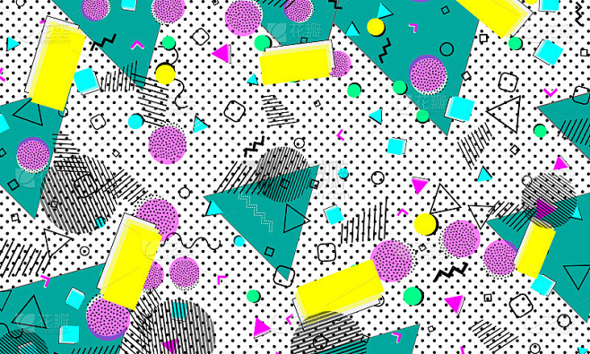 Pop art color background.