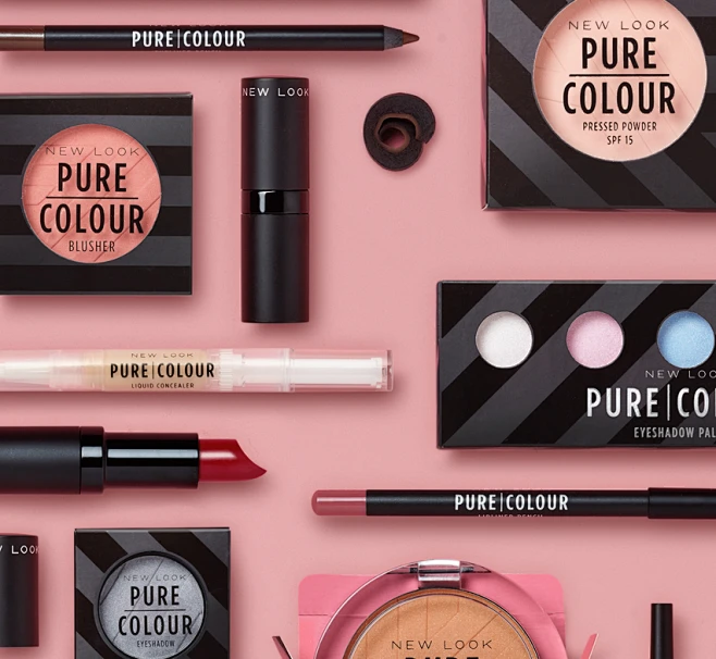 NEW LOOK PURE COLOUR : Two Create design New Look's début cosmetic ...