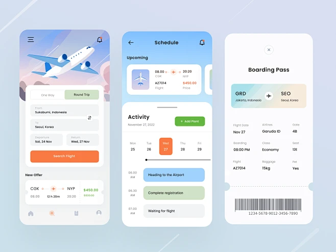 Flight UI Exploration-花瓣网