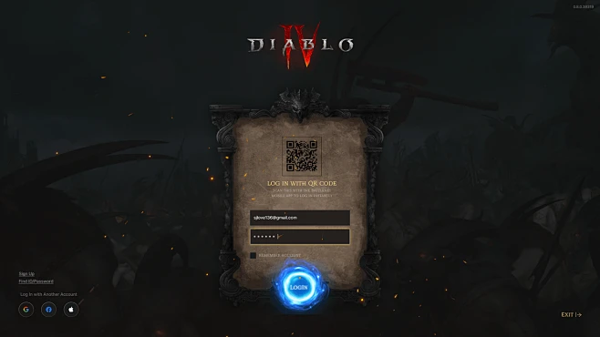 game UI ux diablo mmorpg uidesign GUI uiux rpg gameUI-花瓣网