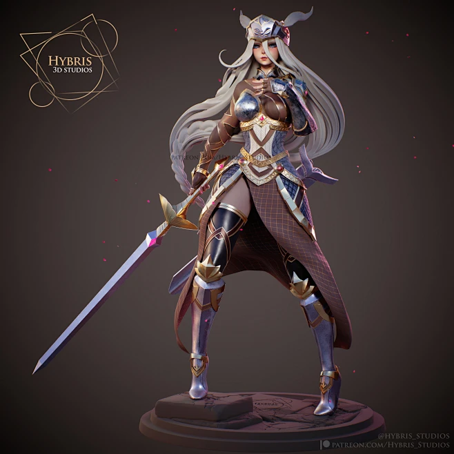 女武神简介：Leneth-花瓣网