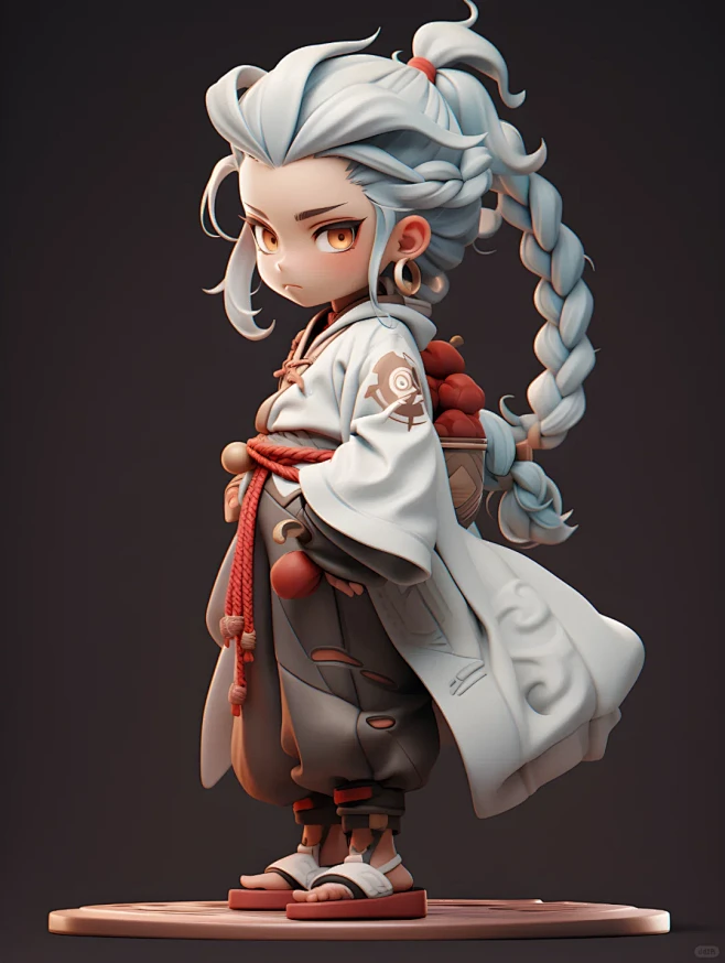 Mdjourney之 翻糖小人