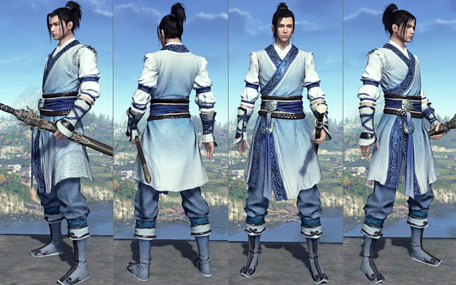 【天涯明月刀OL】三测全门派五套校服展示-游戏模型区-微元素Element3ds - Powered by Discuz!-花瓣网