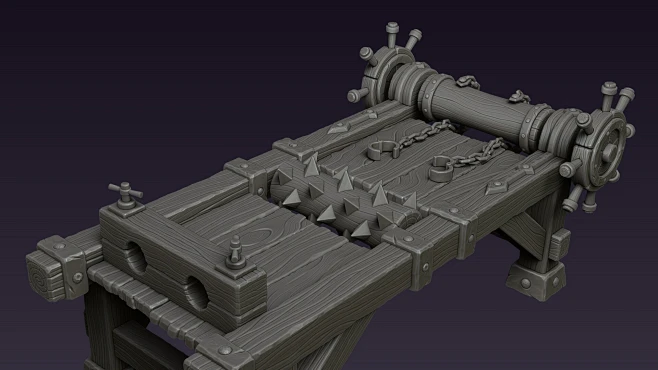 Stylized Dark Fantasy Prop-花瓣网