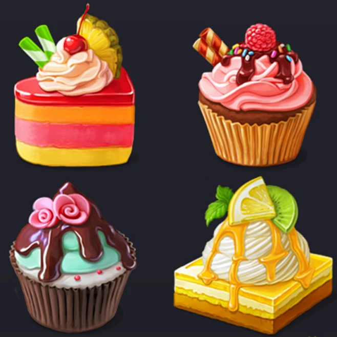Panda Cookie- Cakes, Art4 Game : Cakes and splash screen for Panda ...