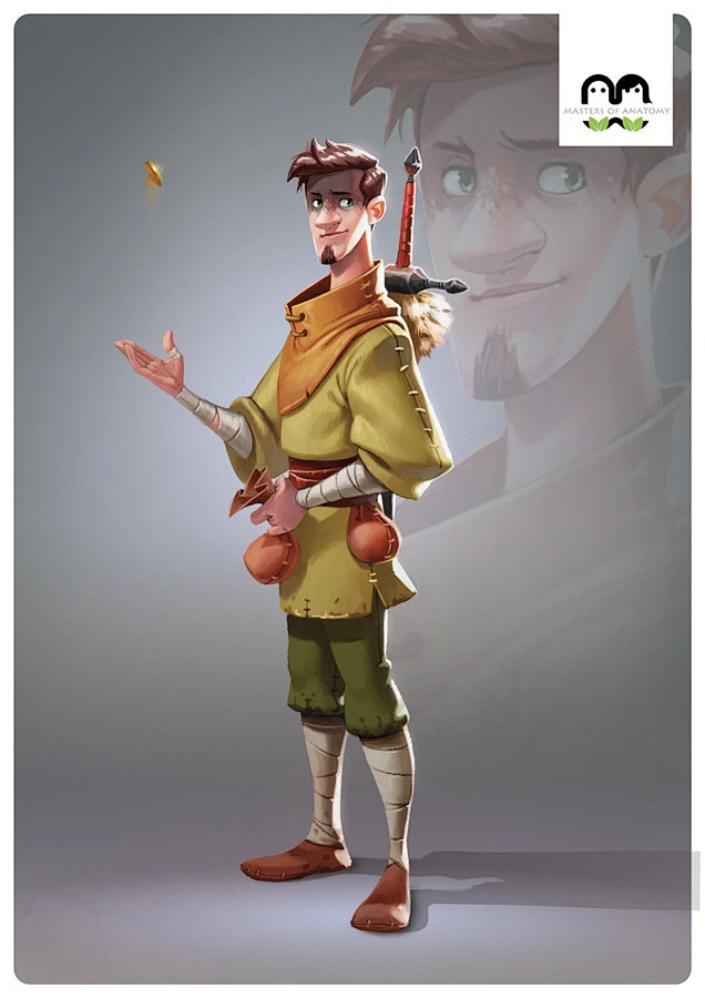 Robin Hood, "biboun" Christophe Fossard : 8 characters design on Robin ...