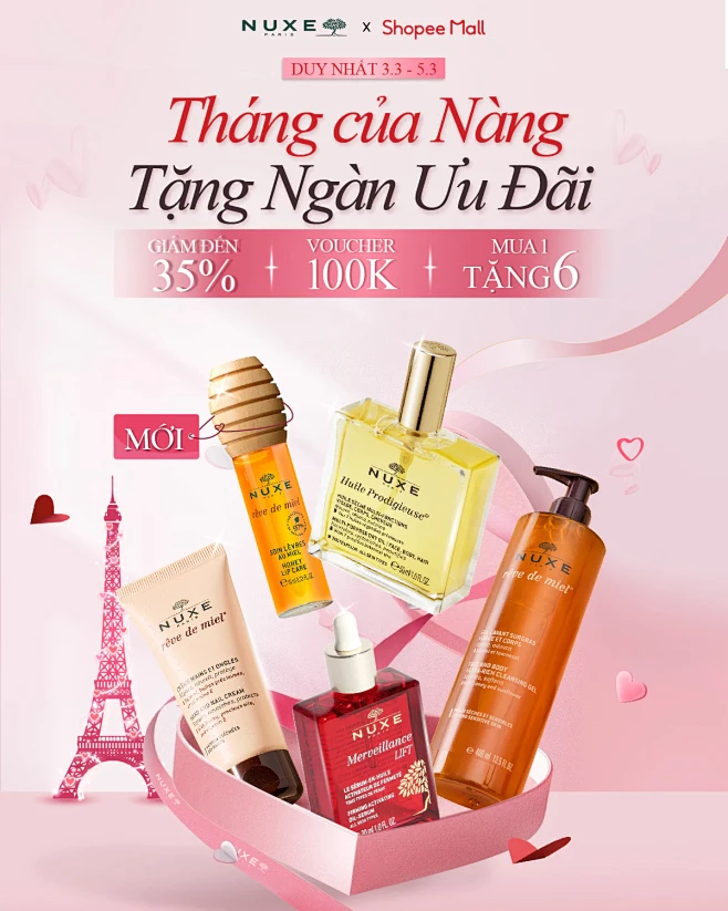 Nuxe Official Store - Shopee Mall Online | Shopee Việt Nam-花瓣网