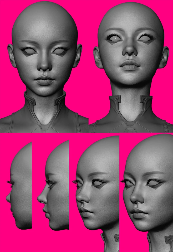 Cyberpunk: Edgerunners LUCY - 3D Fanart-花瓣网