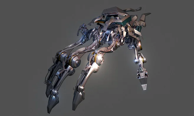 Autobot endoskeleton Hand high_poly 3ds max (2012 ), Bourda Olivier ...