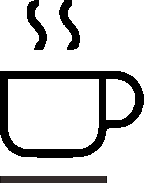 茶杯 茶水间 导视 矢量图 免抠图 图标 标识 png