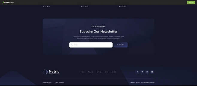 Netric – Proxy & VPN Services Elementor Template Kit Preview ...