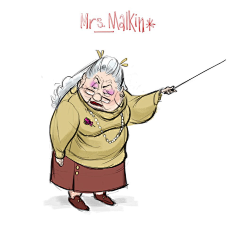 欧美Q版人物（设定）-花瓣网|陪你做生活的设计师 | or Mrs. Malkin for #leomovie The last slides ...