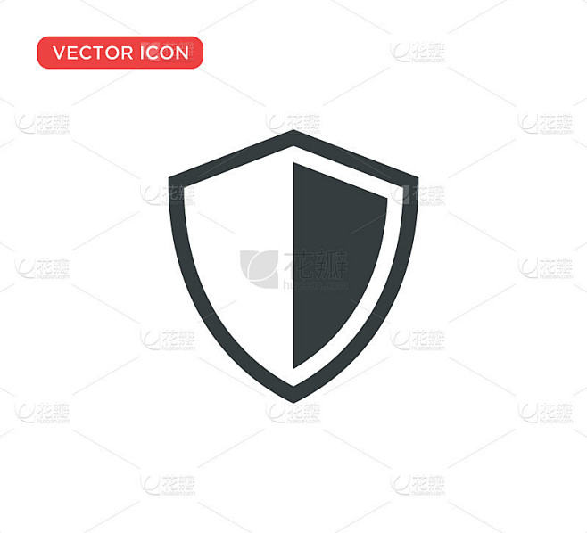 Shield Protection Icon Vector Illustration Design