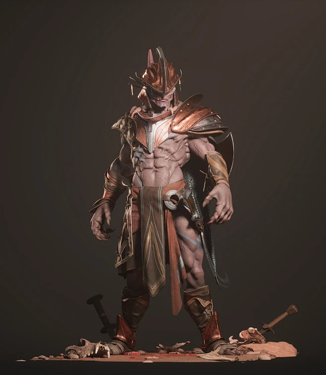 Alien gladiator图片_CG次时代图片素材-花瓣网