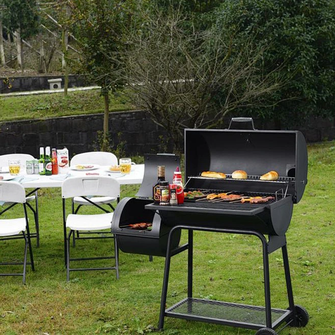 其中包括： 3-In-1 BBQ Charcoal Grill with Offset Smoker BBQ Grill Barbecue ...