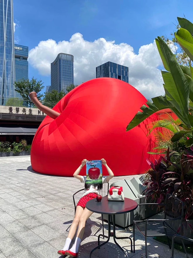 【深圳湾万象城】幸运红苹果市集 - 案例 - ONSITECLUB - 体验营销案例集锦-花瓣网