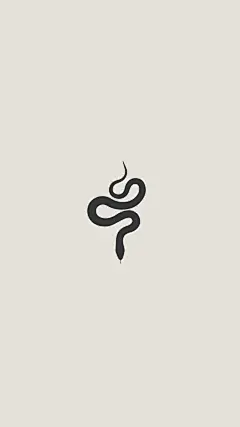 其中包括图片：Snake Icon Illustration Spiritual Minimal-花瓣网