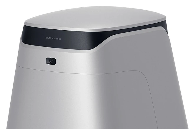 This sleek Star Wars inspired droid uses a two-axis gimbal to serve you ...