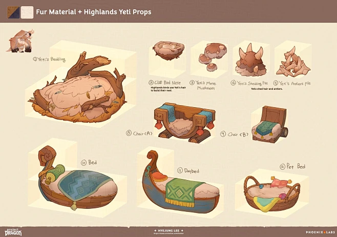 Project Dragon - Spooky Forest + Monster Material Prop Exploration-花瓣网