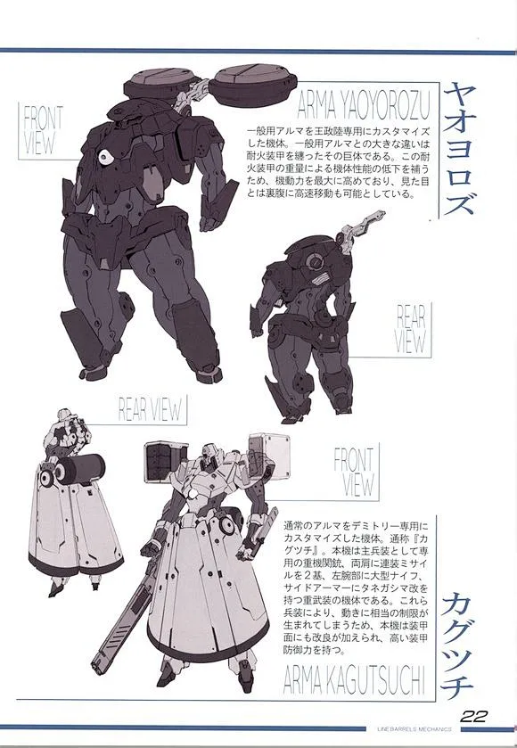 【资源】Champion RED附录〈Linebarrels Mechanics〉机体设定集_武装机甲吧_百度贴吧-花瓣网