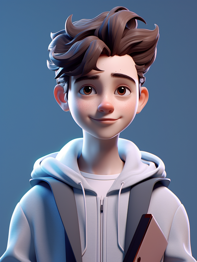 dadaguai_0618_a_boy_animated_character__in_the_style_of_realist ...